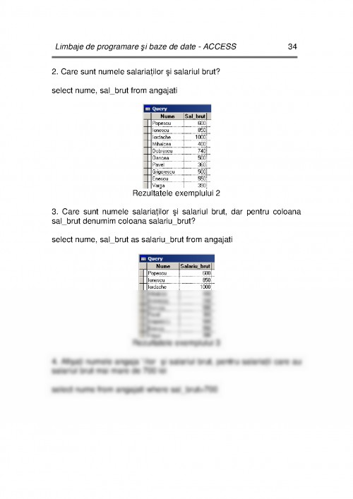 Laborator: Îndrumar limbaje de programare și baze de date Access (#342127)