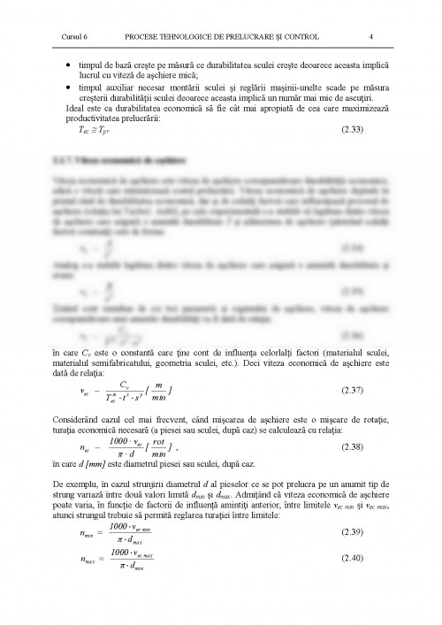 Curs: Procese tehnologice de prelucrare și control (#342976)