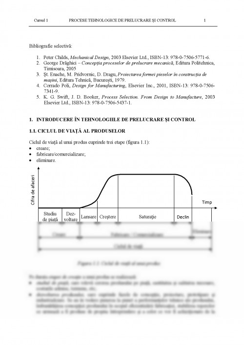 Curs: Procese tehnologice de prelucrare și control (#343097)