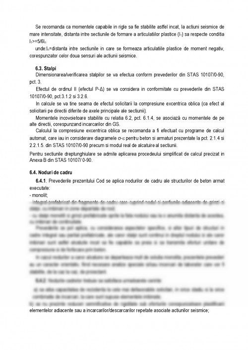 Documentație: NP007-97 Cod de proiectare pentru structuri în cadre din ...