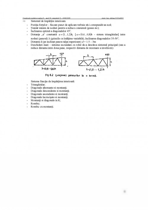 Ghid de studiu: Îndrumar proiect - calculul și dimensionarea grinzii cu ...