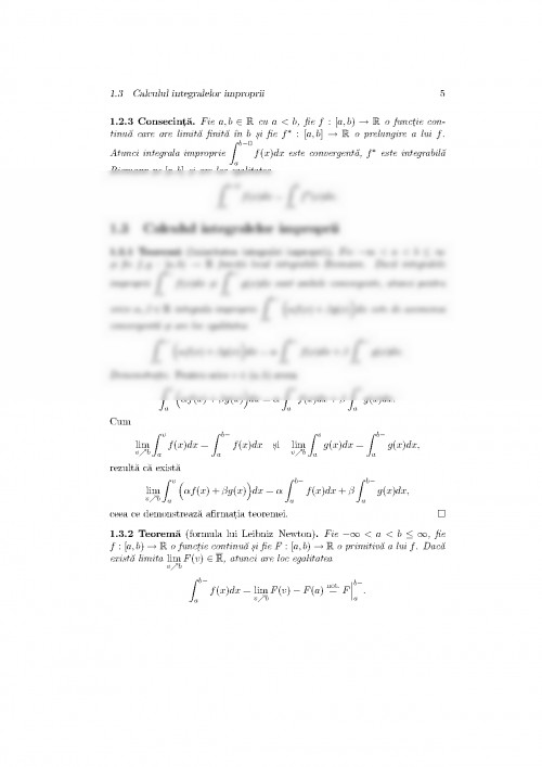 Curs: Analiză matematică 2 - calcul diferențial în R (#346342)