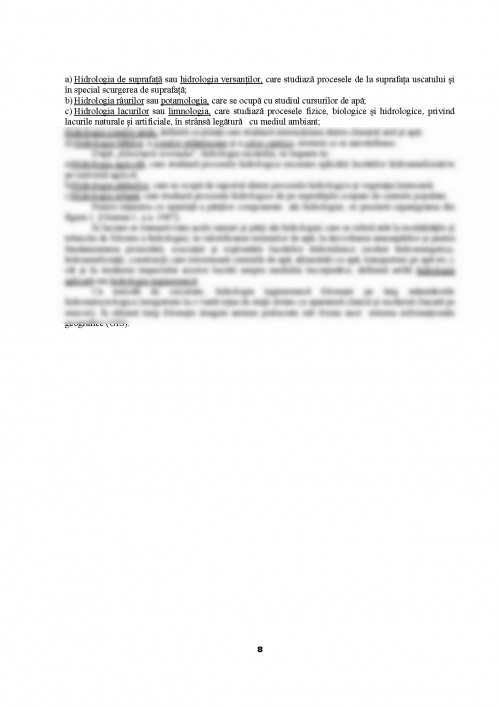 Curs: Hidrografie și hidrometrie (#346798)