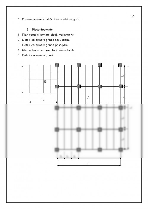Proiect: Proiectarea unui planșeul din beton armat (#347056)
