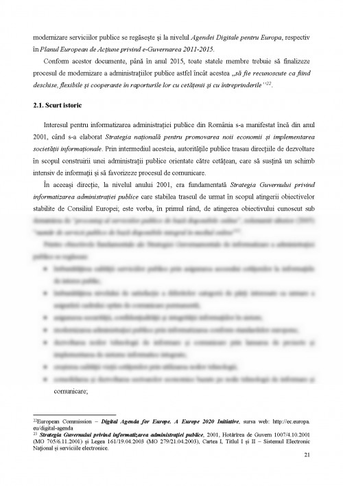 Proiect: Platformele de e-guvernare - instrumente de operaționalizare a ...
