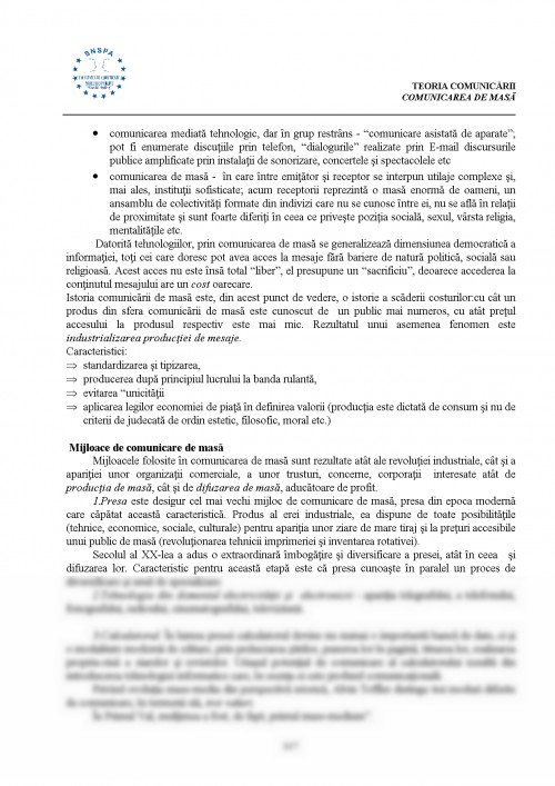 Curs: Teoria comunicării (#347489)