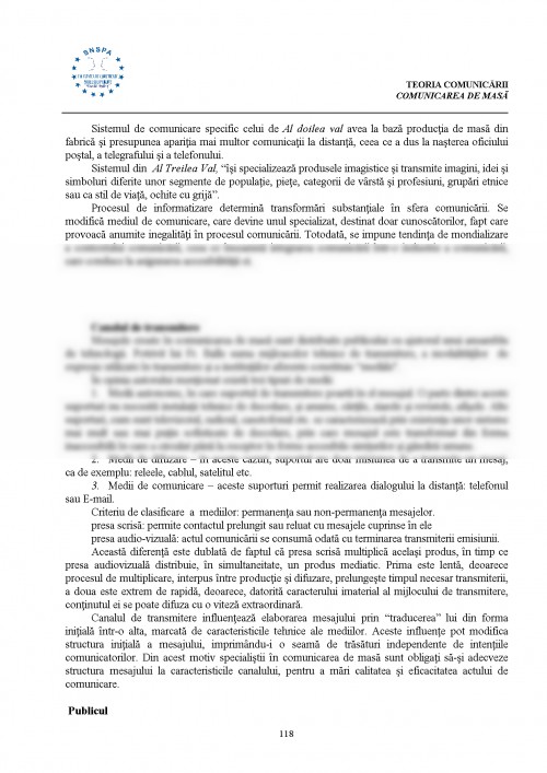 Curs: Teoria comunicării (#347489)