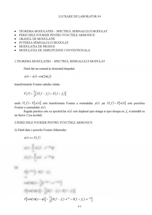Laborator: Teorema modulației (#347563)