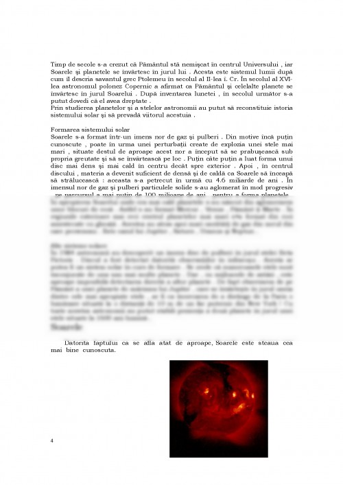 Referat: Sistemul solar (#347606)