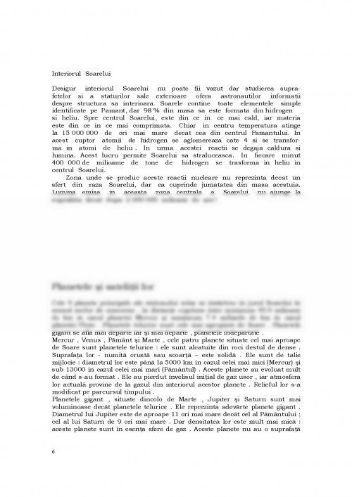Referat: Sistemul solar (#347606)