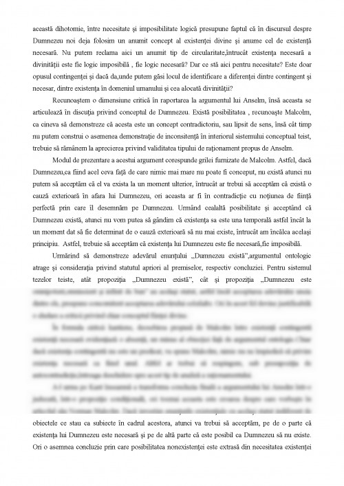 Referat: Norman Malcolm - Anselm’s Ontological Arguments (#348375)