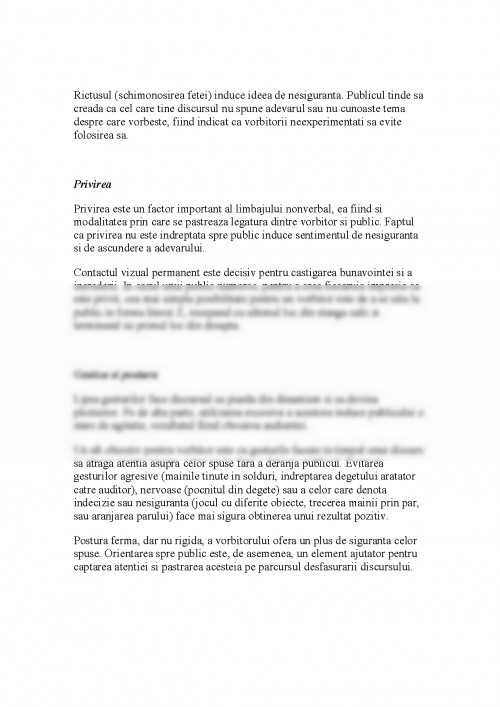 Referat: Comunicare Verbală și Nonverbală (#350255)
