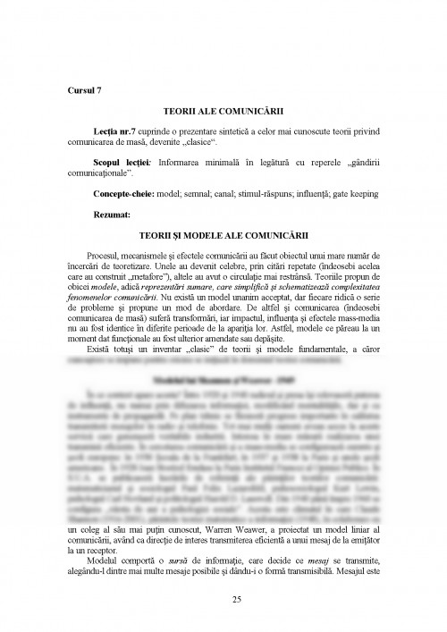 Curs: Introducere în Teoria Comunicării (#350347)