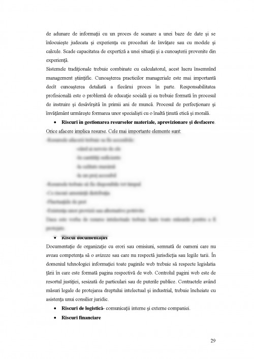Referat: Managementul Riscului în Afaceri (#350433)