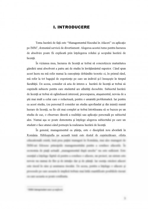 Referat: Managementul Riscului în Afaceri (#350433)