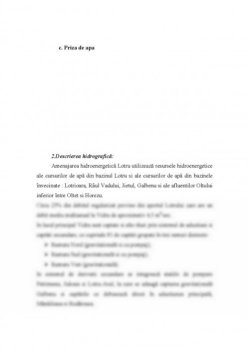Referat: Monografie Baraj Vidra - Lotru (#351314)