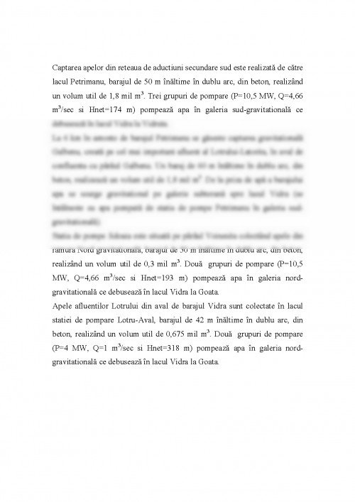 Referat: Monografie Baraj Vidra - Lotru (#351314)