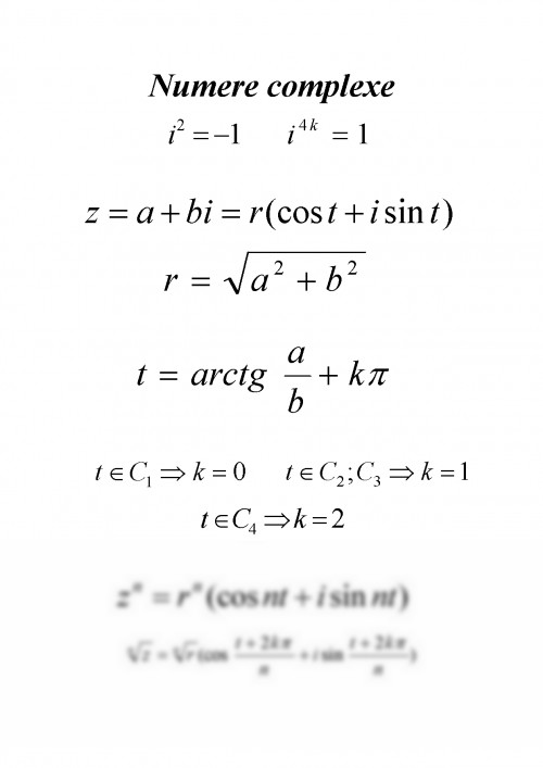 Referat: Numere Complexe (#352162)