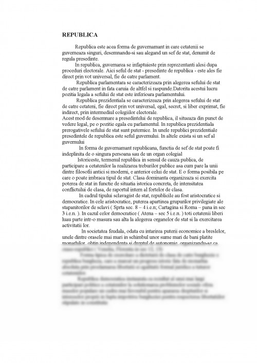 Referat: Forme de Guvernare (#352557)