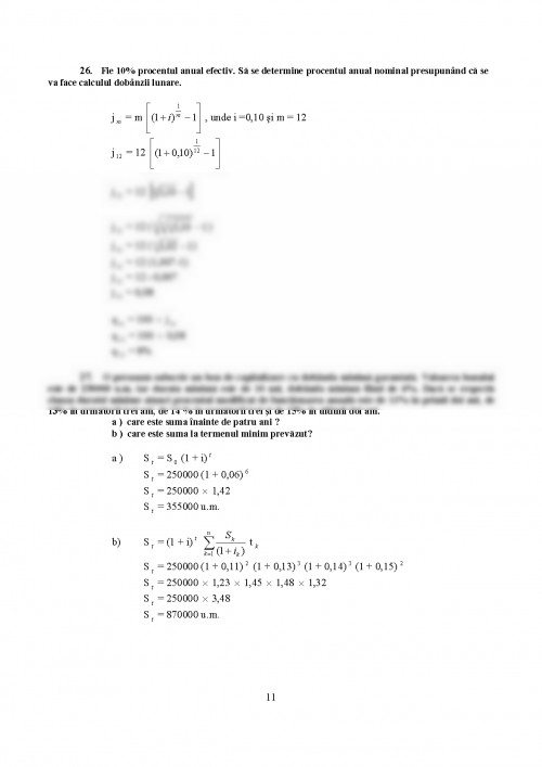 Referat: Matematică financiară - dobânda compusă (#352812)