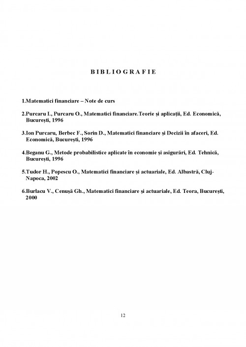 Referat: Matematică financiară - dobânda compusă (#352812)