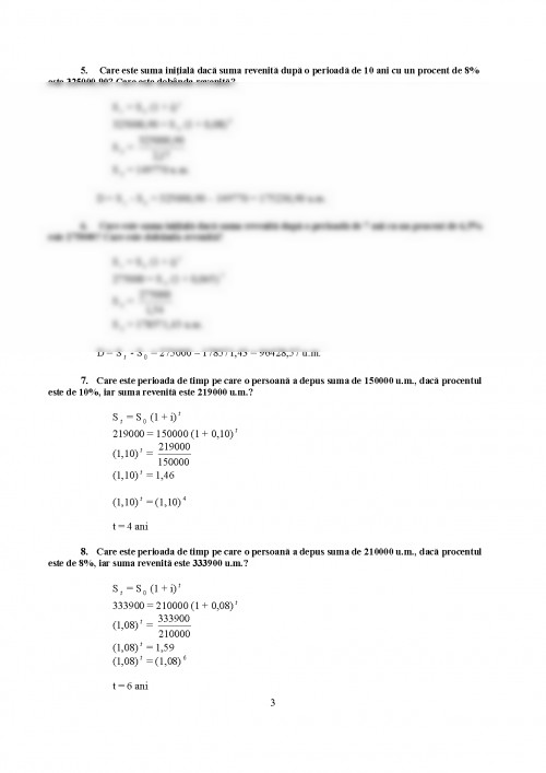 Referat: Matematică financiară - dobânda compusă (#352812)