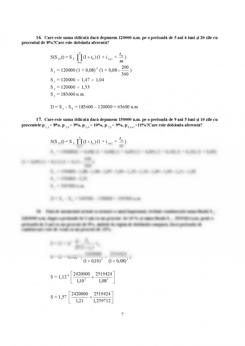 Referat: Matematică financiară - dobânda compusă (#352812)