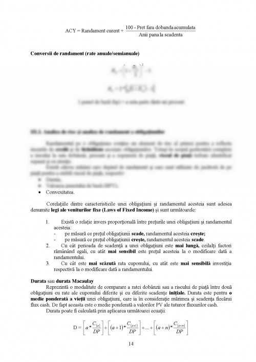 Referat: Piețele de Obligațiuni (#353054)