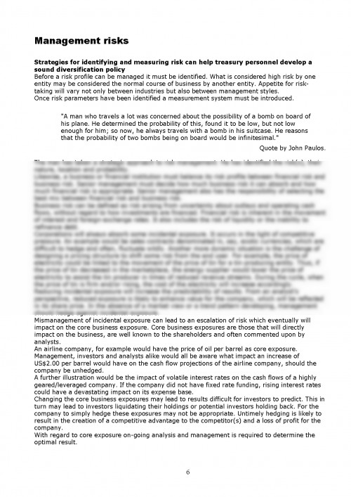 Referat: General Information, Management Styles and Risks (#353598)