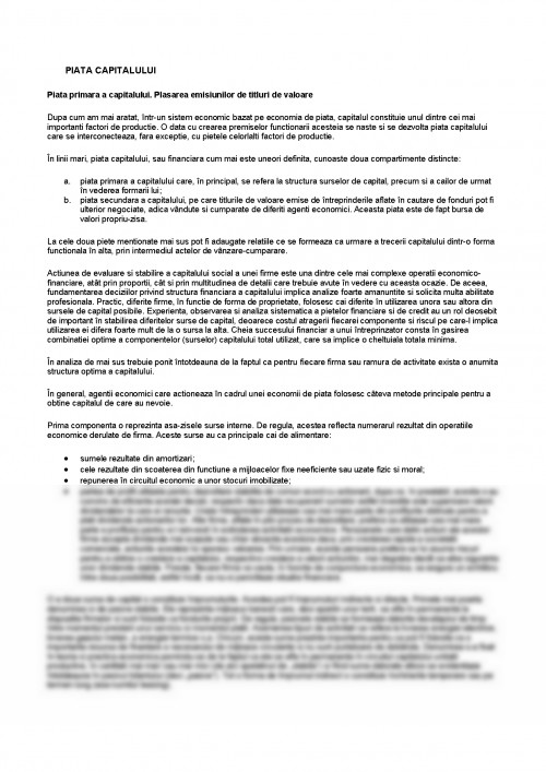 Referat: Piața capitalului (#353961)