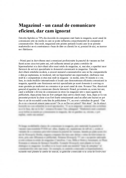 Referat: Publicitate la locul de vânzare (#355131) Referat: Publicitate la locul de vânzare (#355131)