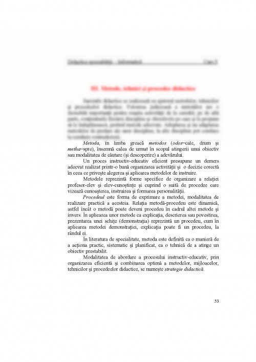 Curs: Metode, Tehnici și Procedee Didactice (#355499)