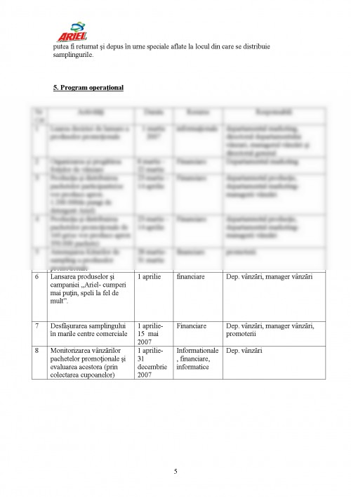 Referat: Sampling Ariel (#355609)