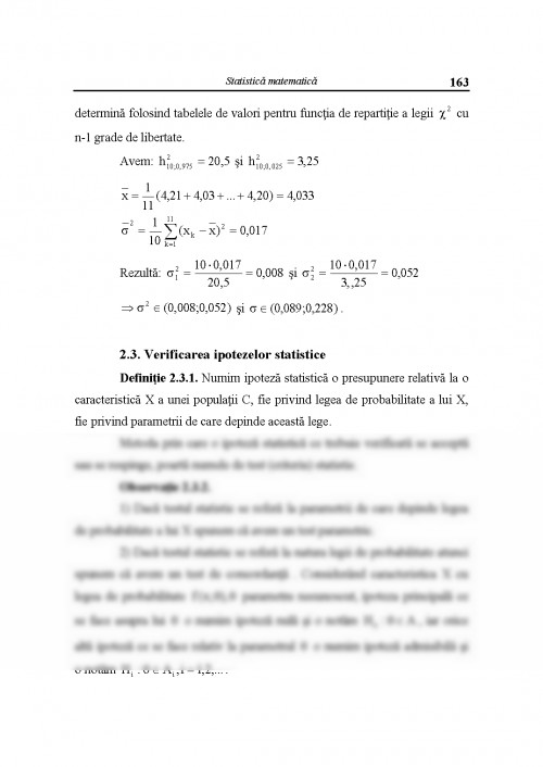 Curs: Statistică Matematică (#355635)