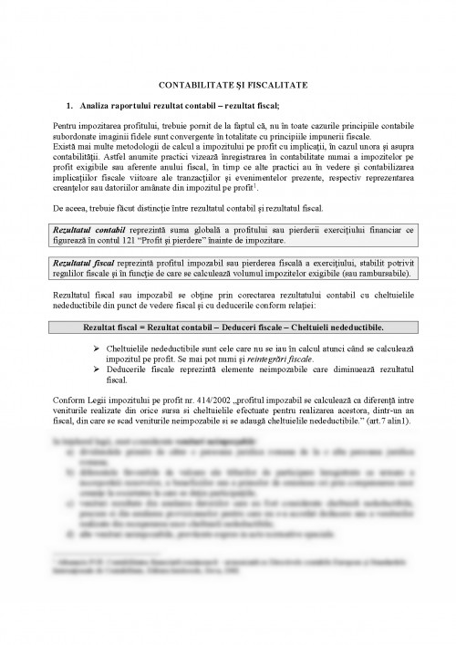 Referat: Contabilitate și Fiscalitate (#356059)