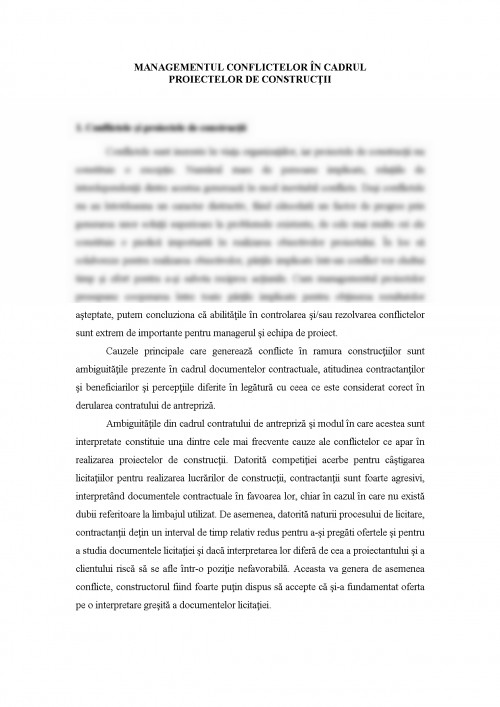 Referat: Managementul Conflictelor (#356364)