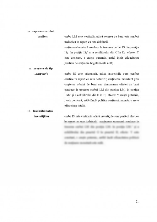 Referat: Modelul IS/ LM (#356614)