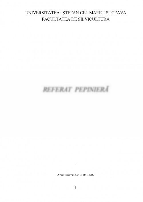 Referat: Împăduriri (#356914)