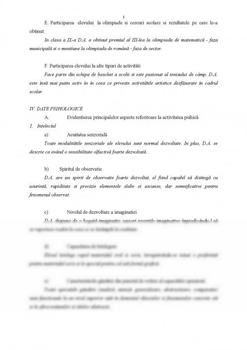 Referat: Fișă de caracterizare elev (#356935)