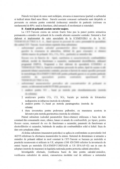 Referat: Poluarea cauzată de Termocentrala Turceni (#357229)
