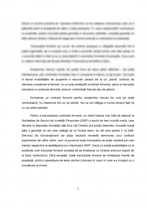 Referat: Contractul Forward (#359628)