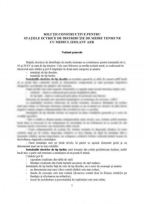 Curs: Stații și Posturi de Transformare (#359951)