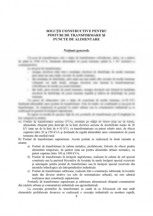 Curs: Stații și Posturi de Transformare (#359951)