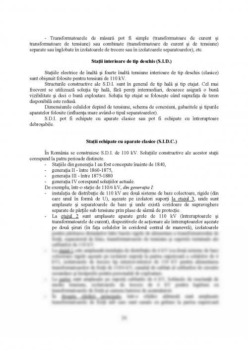 Curs: Stații și Posturi de Transformare (#359951)