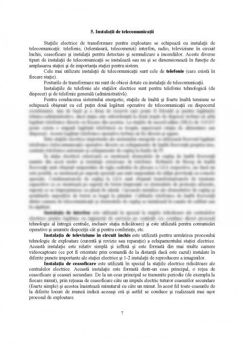 Curs: Stații și Posturi de Transformare (#359951)