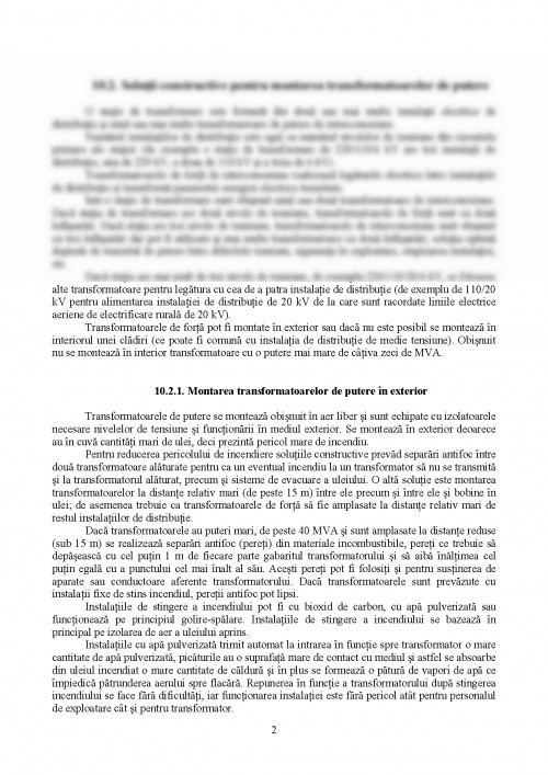 Curs: Stații și Posturi de Transformare (#359951)