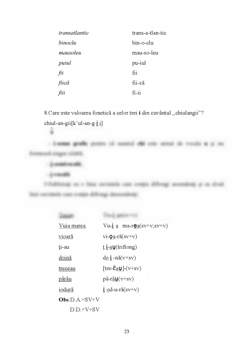 Referat: Elemente din fonetica limbii române (#360021)