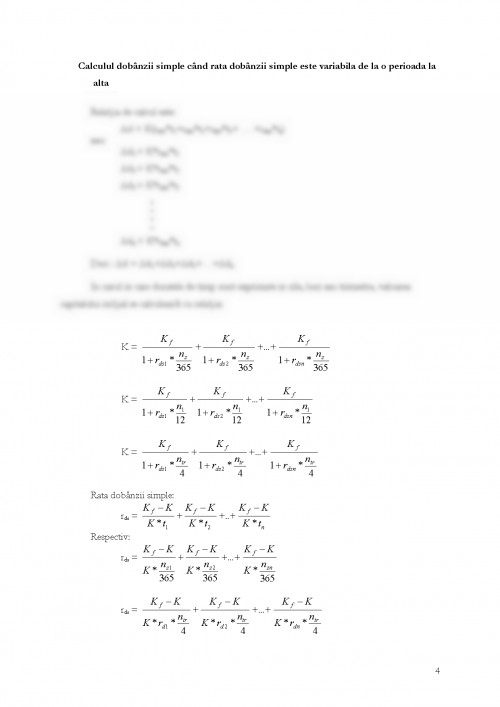 Referat: Dobânda - rata dobânzii simple și compuse (#360765)