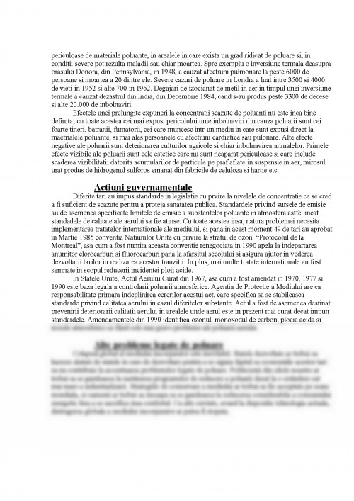 Referat: Poluarea Atmosferei (#361315)