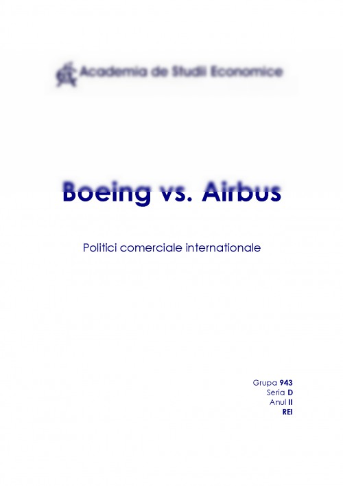Seminar: Boeing vs Airbus (#361551)